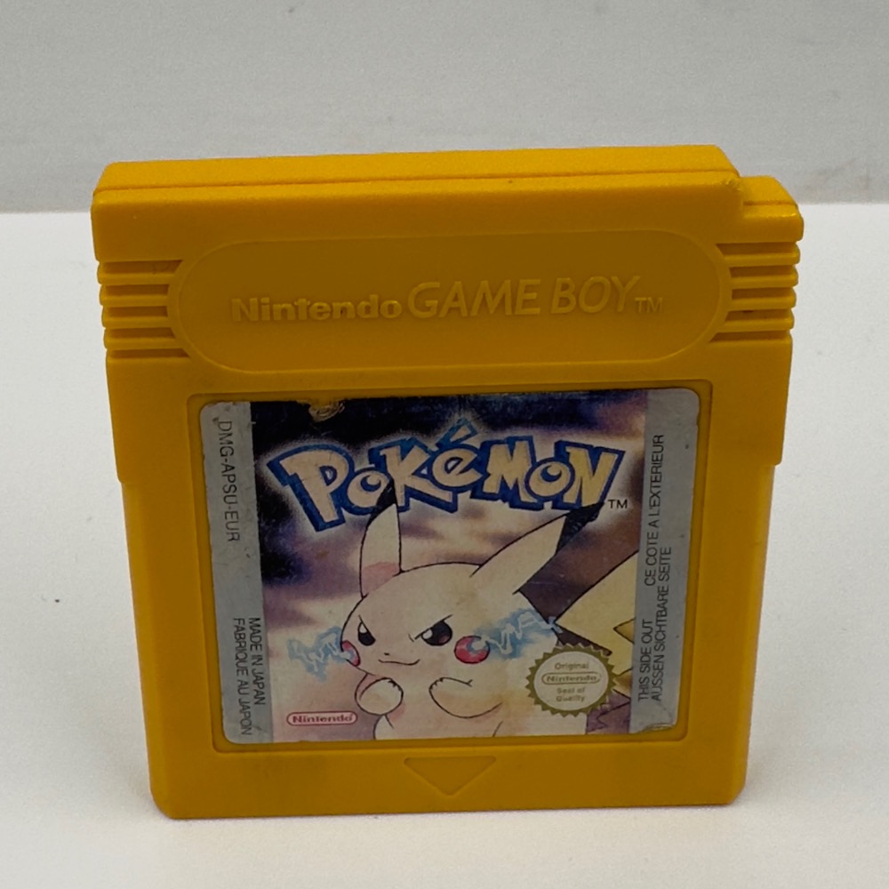 Pre-owned POKEMON YELLOW NINTENDO GAME BOY - CARTRIDGE ONLY - Own4Less